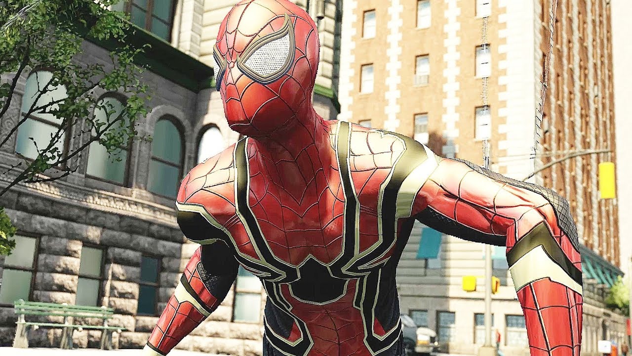 Spider-Man Infinity War Combat & Free Roam Gameplay - The Amazing ...