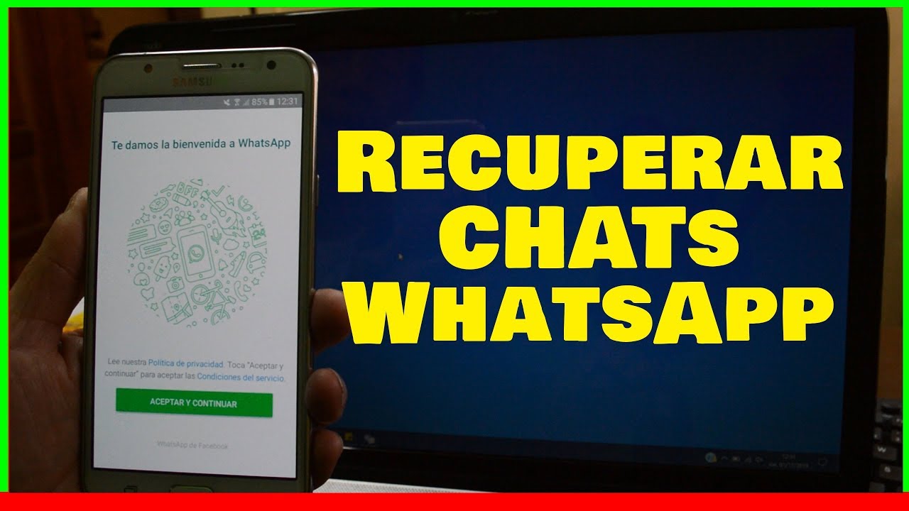 Recuperar CHATs de WhatsApp Android iOS Windows | Gadgets Facil - YouTube