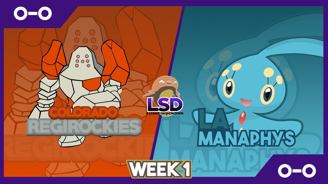 CRIT-MANIA(LSD POKEMON LEAGUE SEASON 1 WEEK 1 VS KAMREN) - YouTube