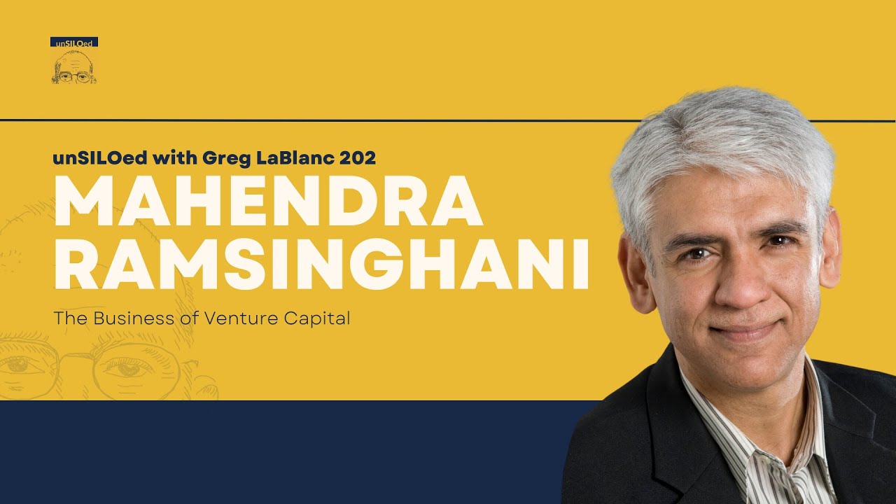 202. The Business of Venture Capital feat. Mahendra Ramsinghani - YouTube