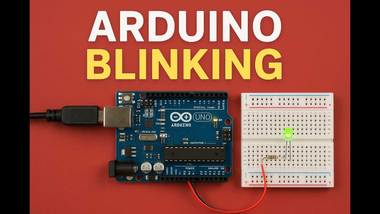 ️ Arduino LED Blinking Tutorial | Full Beginners Guide in Hindi - YouTube
