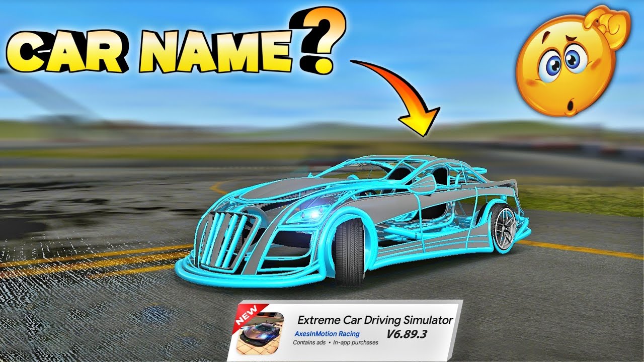 What car name? | Extreme car driving simulator | Car game - YouTube