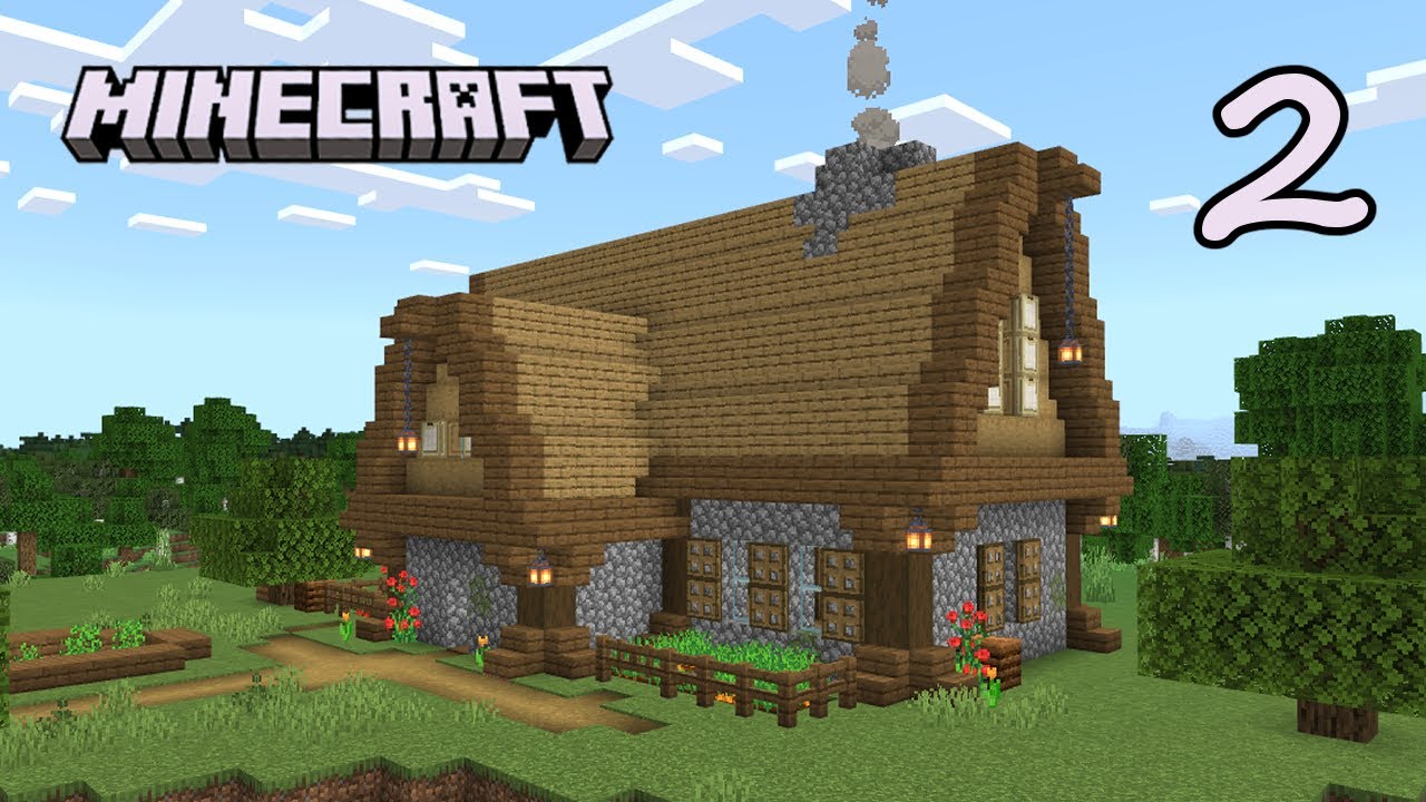 Minecraft Survival - Cottagecore Base - Episode 2 - YouTube