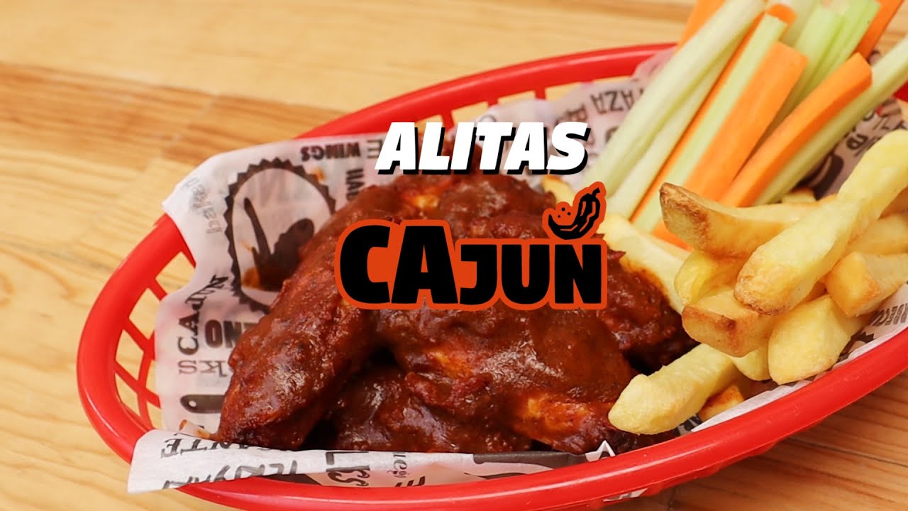 Como hacer alitas sabor CAJUN estilo louisiana .👌 - YouTube