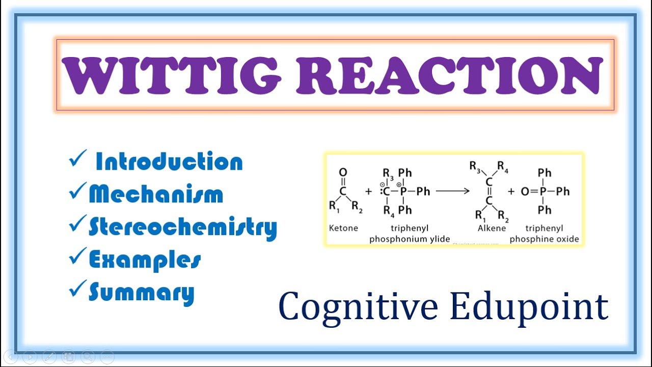 Wittig Reaction | Name Reactions | Organic Chemistry | PGTRB Chemistry ...