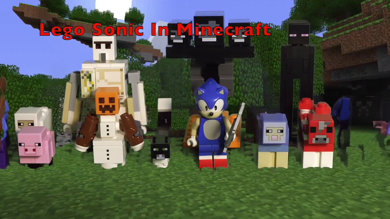 Lego Sonic In Minecraft Series - YouTube