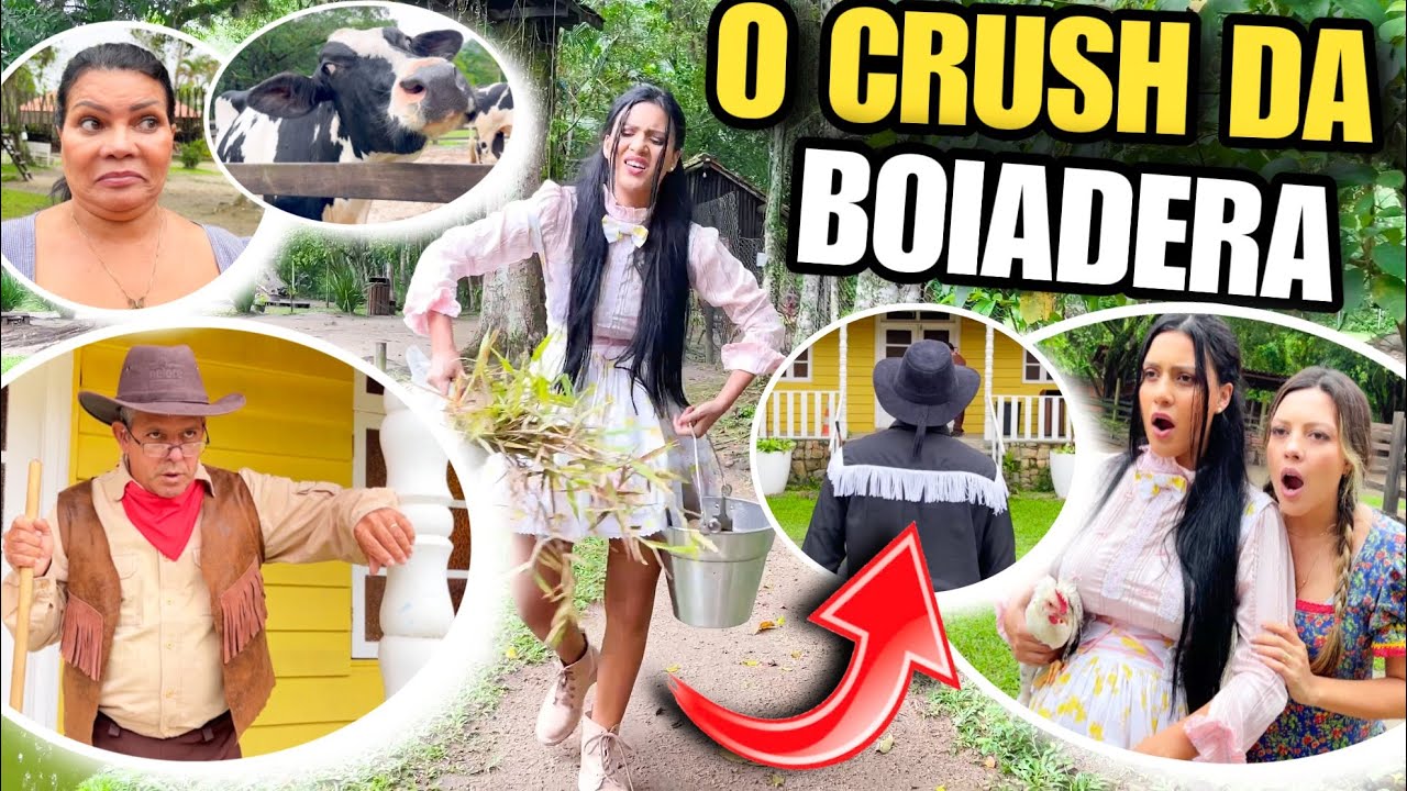 O Crush Da Boiadeira Invadiu A Fazenda Novelinha 😱 Youtube