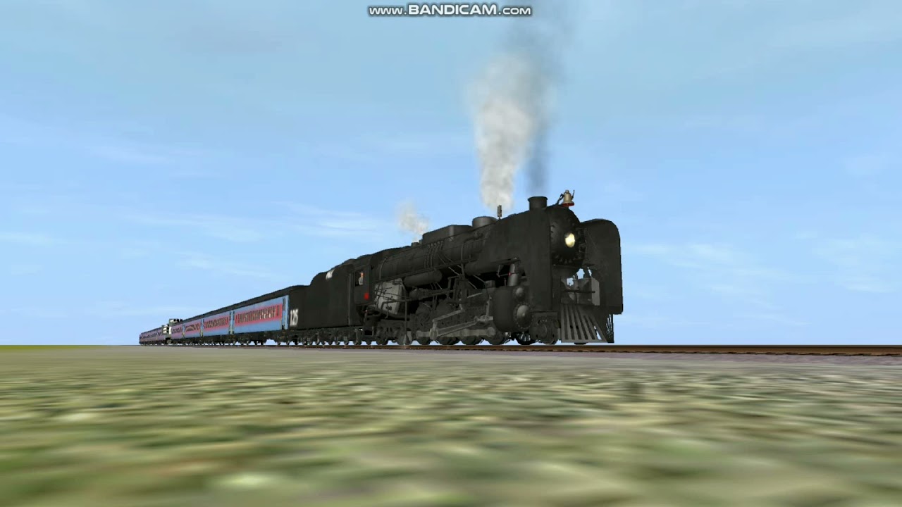 trainz kitbash #7 Review Neo Galaxy Railways Polar Express GE125 - YouTube