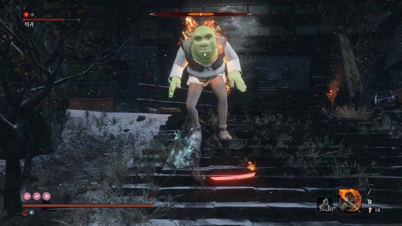 witcher geralt vs. shrek 21:9 ultrawide - YouTube