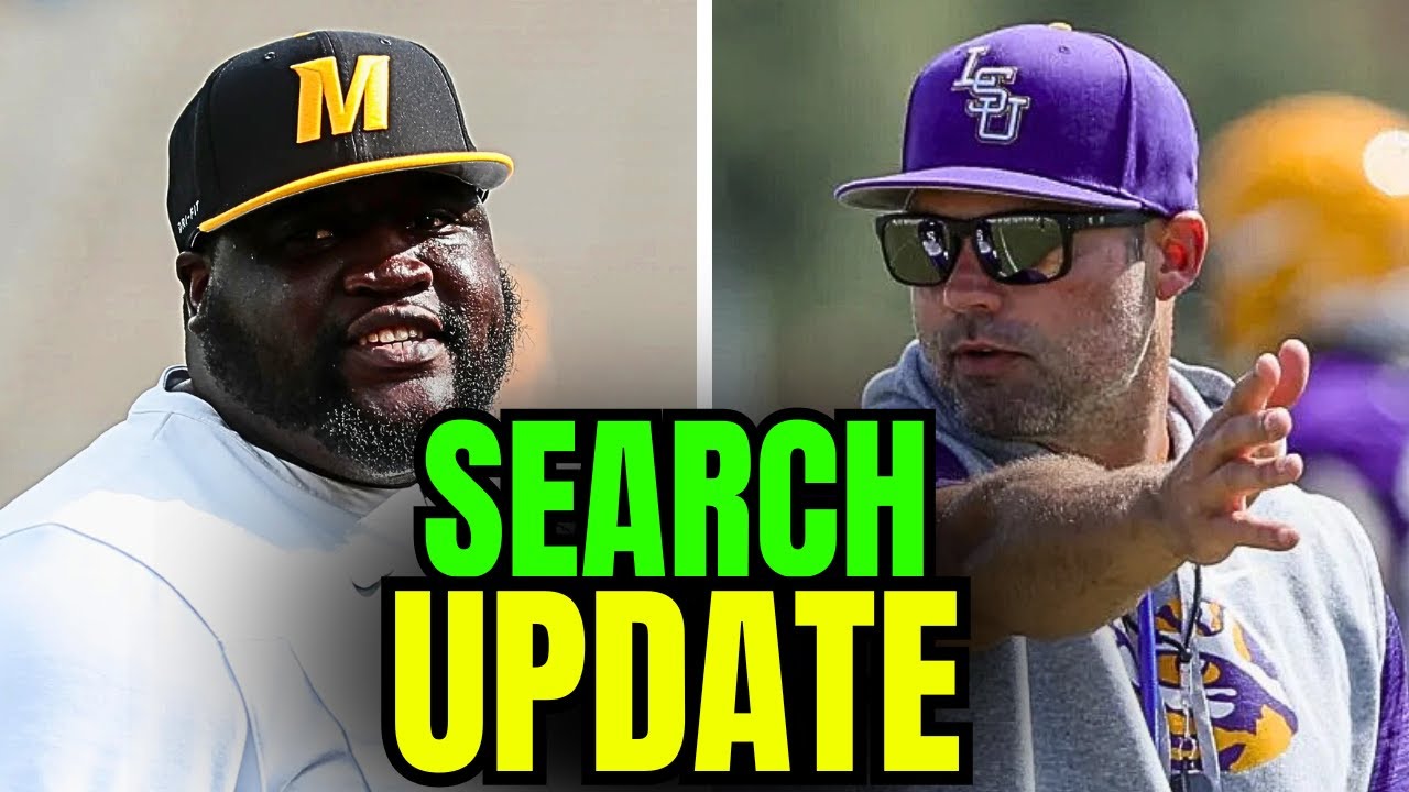 LATEST on LSU Football Coaching SEARCH - YouTube