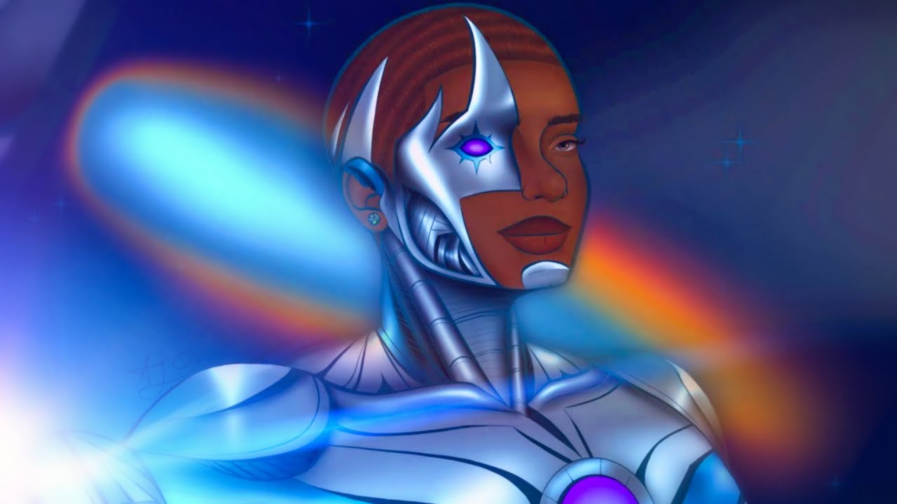 🤖 Cyborg (Redesign) Speedpaint 🤖 - YouTube