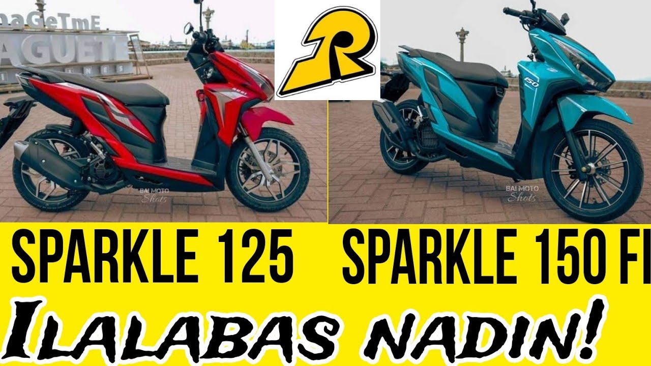 Rusi Sparkle 125 Carb and Rusi Sparkle 150 Fi Watercooled! Ilalabas ...