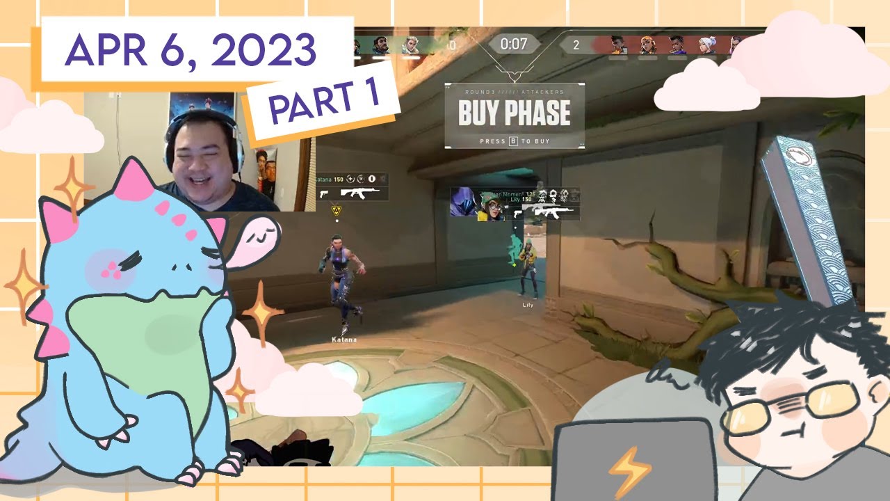[2023 Apr 6] PART ONE: TFT & Valorant Stream! (ft. Lilypichu, Miyoung ...