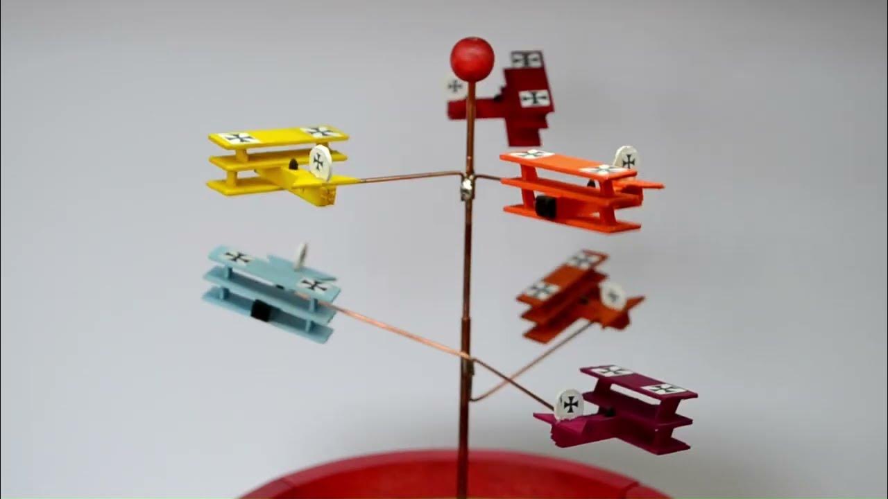 Four Simple Wooden Automata - Wooden Toy - YouTube
