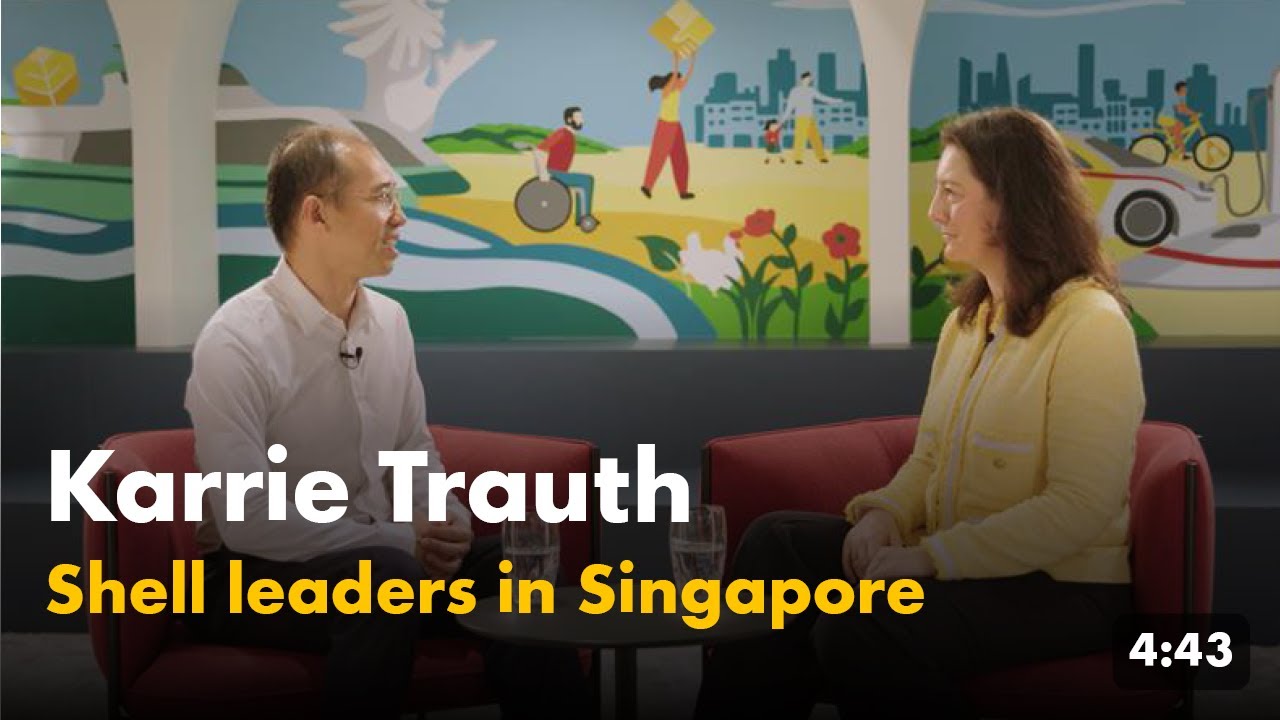 Karrie Trauth, SVP Shipping & Maritime | Shell leaders in Singapore - YouTube