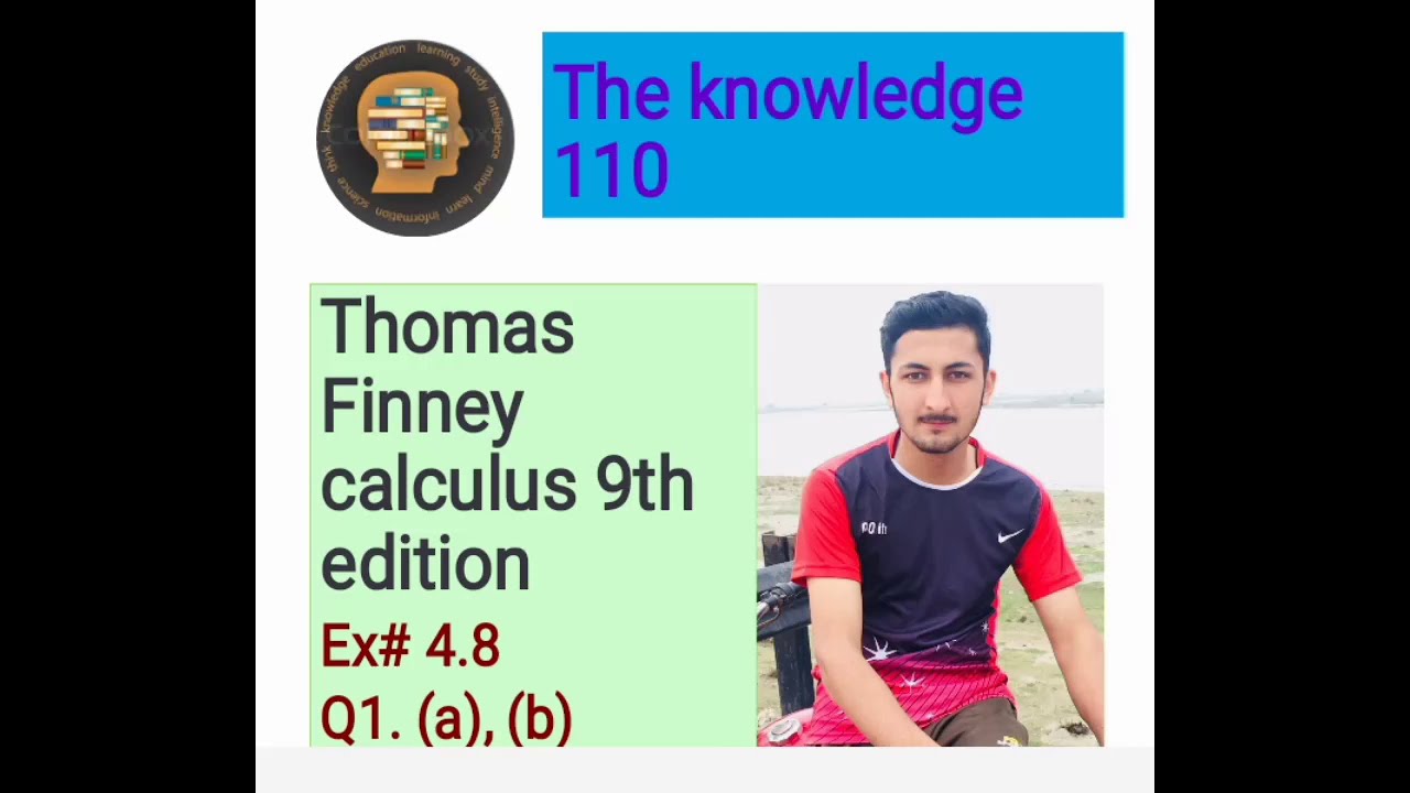 Evaluate the definite integral || Thomas finny calculus 9th edition ...