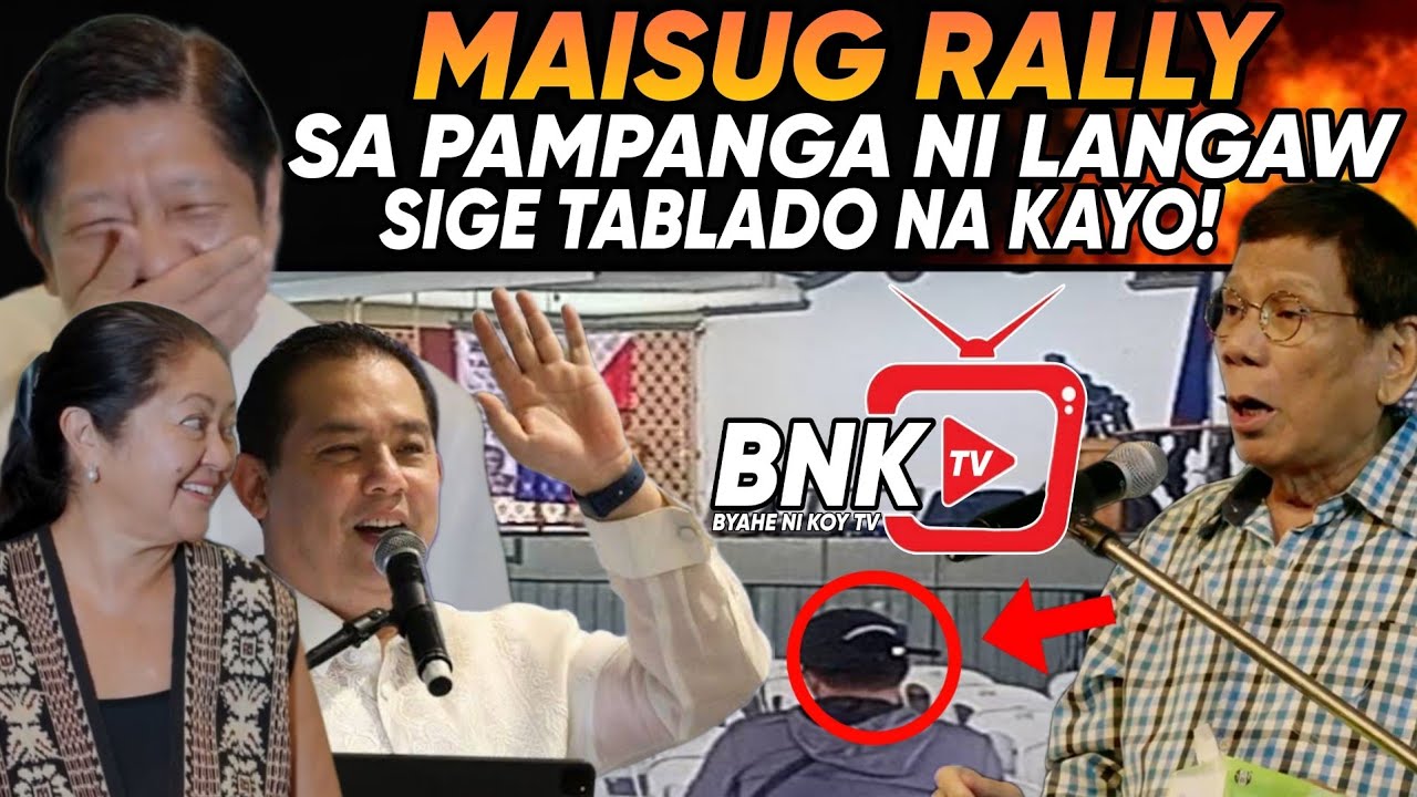 HETO NA MARCOS JR. MAISUG RALLY NILANGAW SA KAHIHIYAN - YouTube