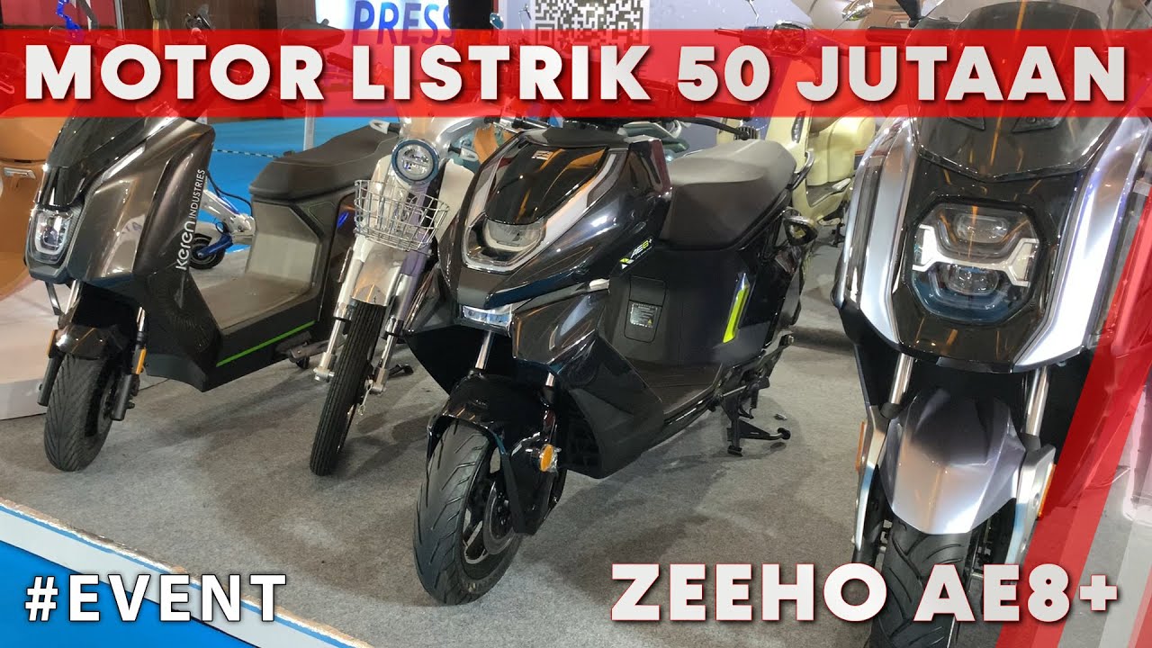 MOTOR LISTRIK SAINGAN XMAX & FORZA - ZEEHO AE8+ - YouTube
