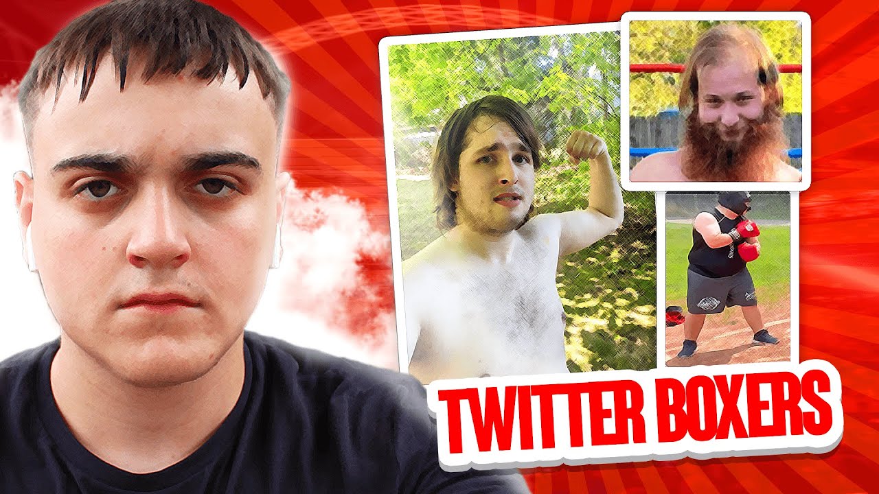 I Reacted to Twitter Boxing (Hilarious) - YouTube