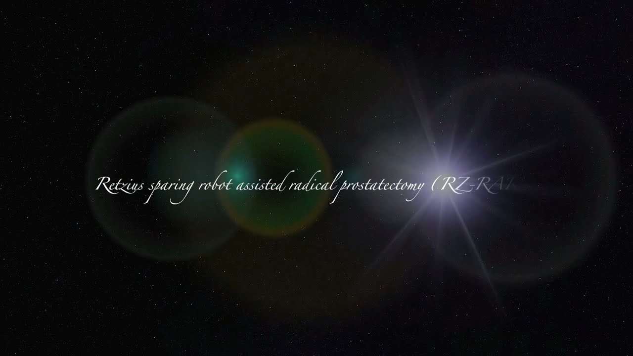 Retzius sparing robot assisted radical prostatectomy - YouTube