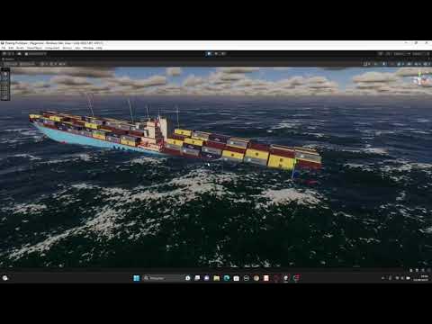 Unity buoyancy system for the new HDRP water rendering - YouTube