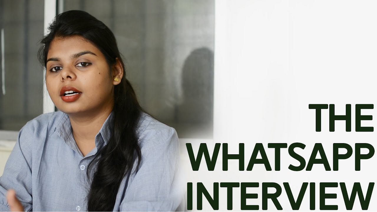 The Whatsapp Interview | The Cheeky DNA - YouTube