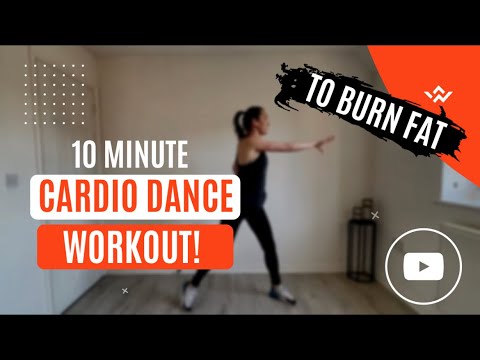 10 minute fun Dance Cardio workout to burn calories and fat at home ...