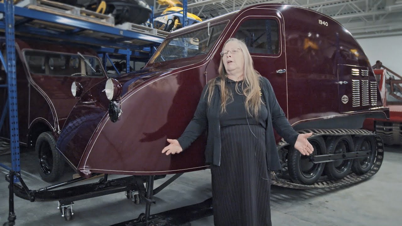 Reserve vehicles - B7 snowmobile - YouTube