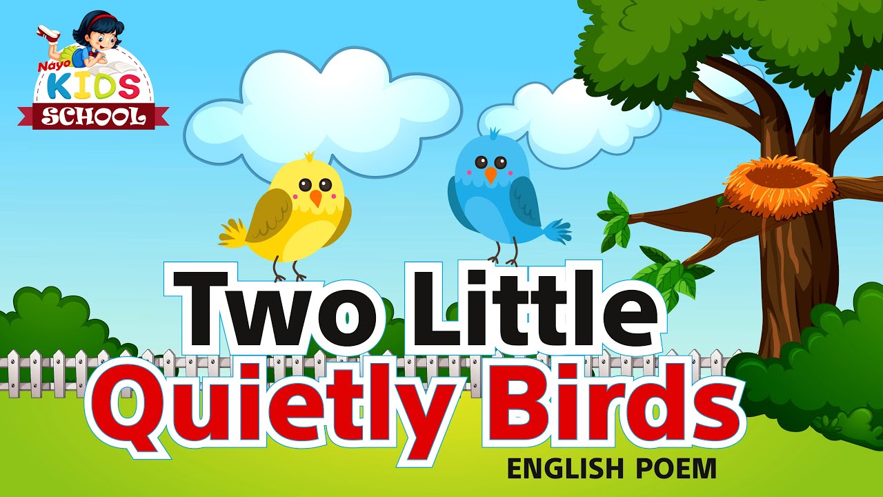Two Little Quietly Birds English Poem | English Poem | English Rhymes ...