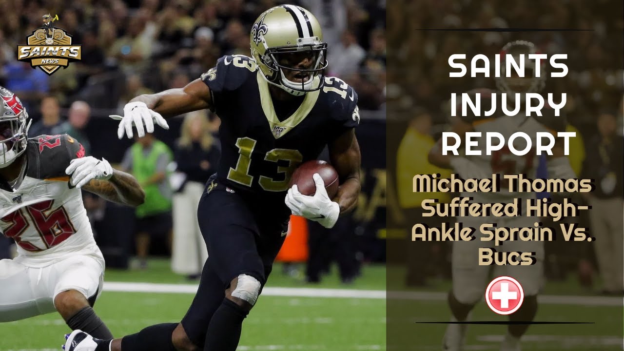 Michael Thomas Injury Update - Saints News Network - YouTube