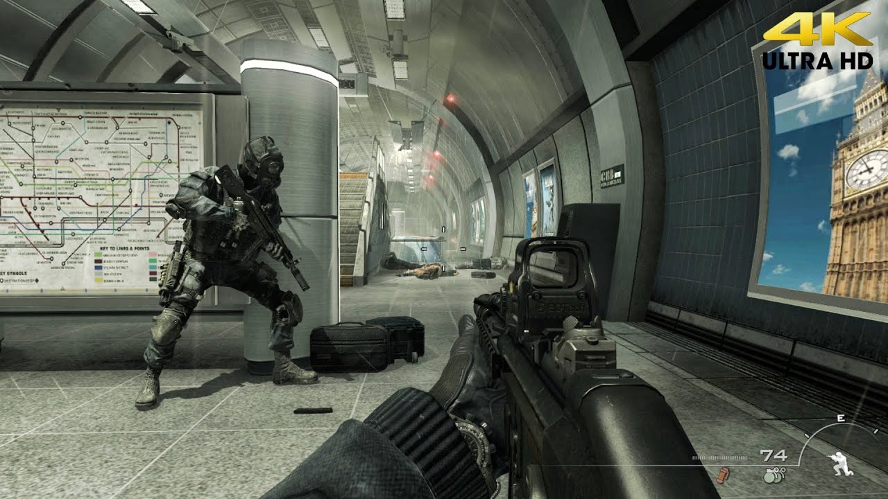 COD: Modern Warfare 3 - Kanary Wharf, London | SAS SQUAD | PC Gameplay ...