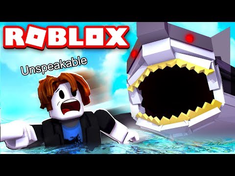 ESCAPING THE GIANT JAWS SHARK OBBY!