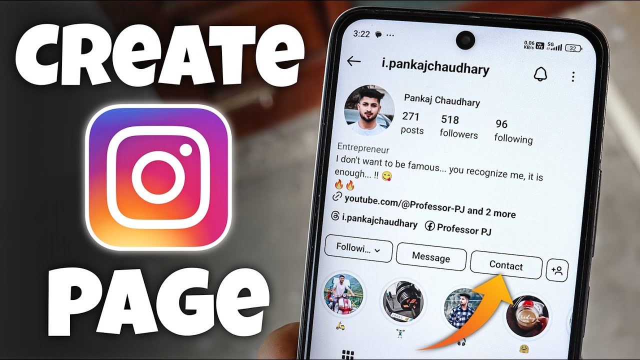 How to Create Instagram Page 2025 | Instagram Par Page Kaise Banaye ...