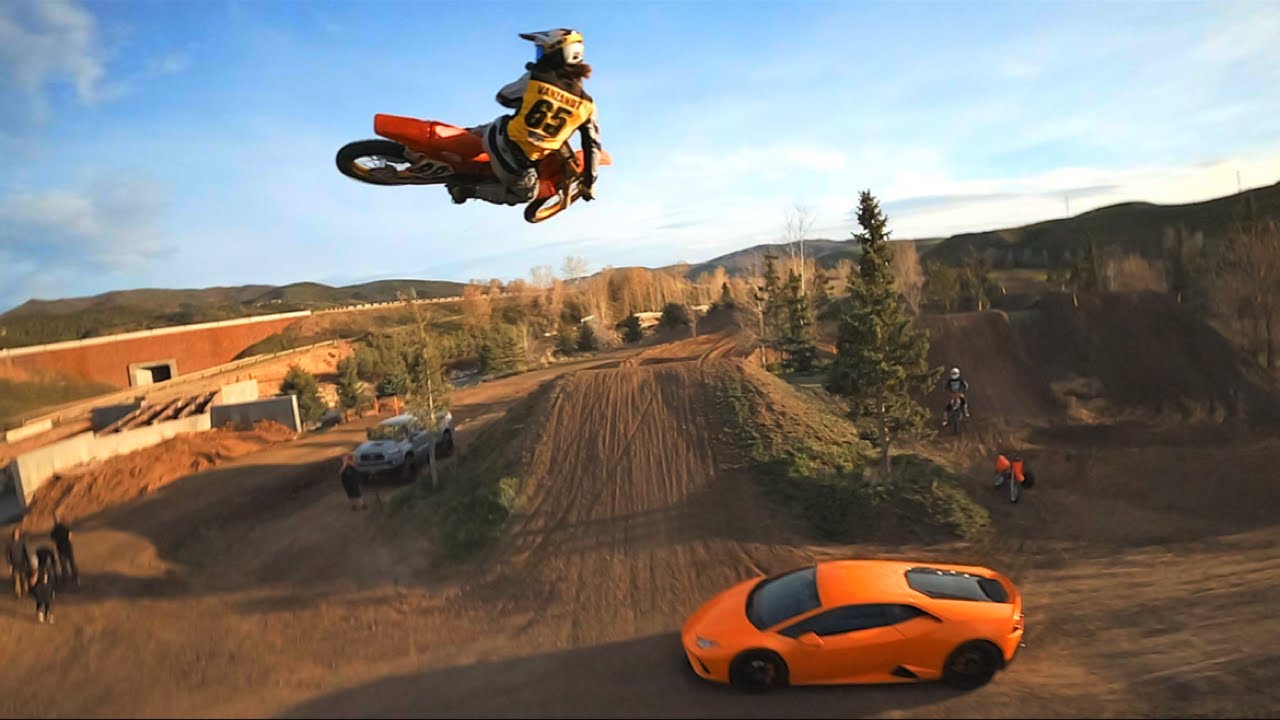 CR500 Jumps $300,000 LAMBORGHINI - YouTube