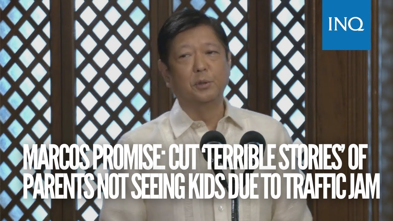 Marcos promise: Cut ‘terrible stories’ of parents not seeing kids due ...