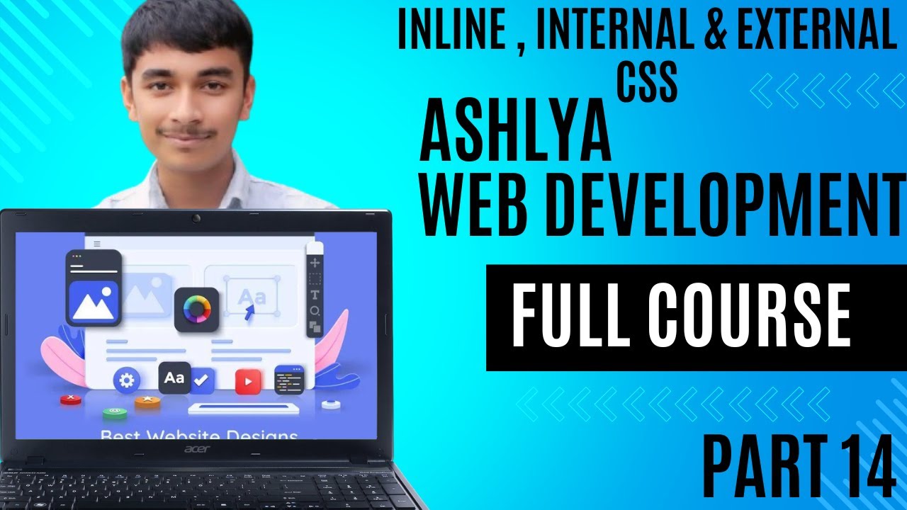Inline Internal And External CSS | CSS | Ashlya Web Development Course ...