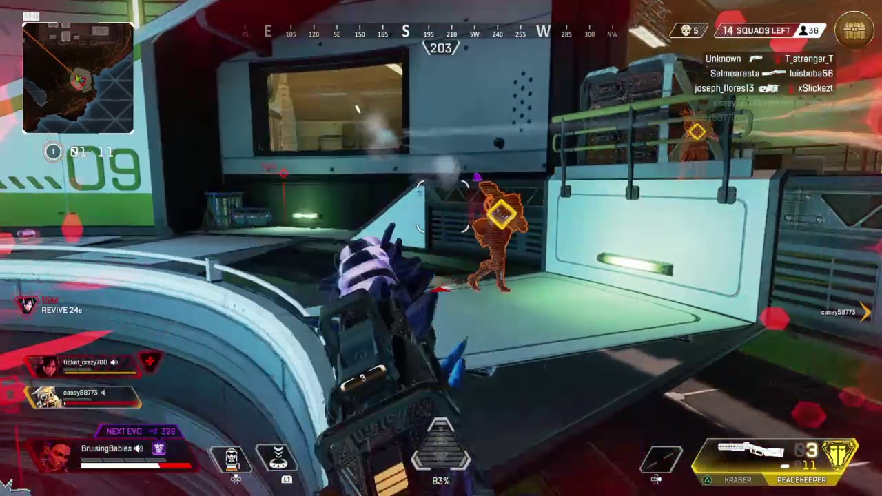 Apex Legends PK Kills 1 after another - YouTube