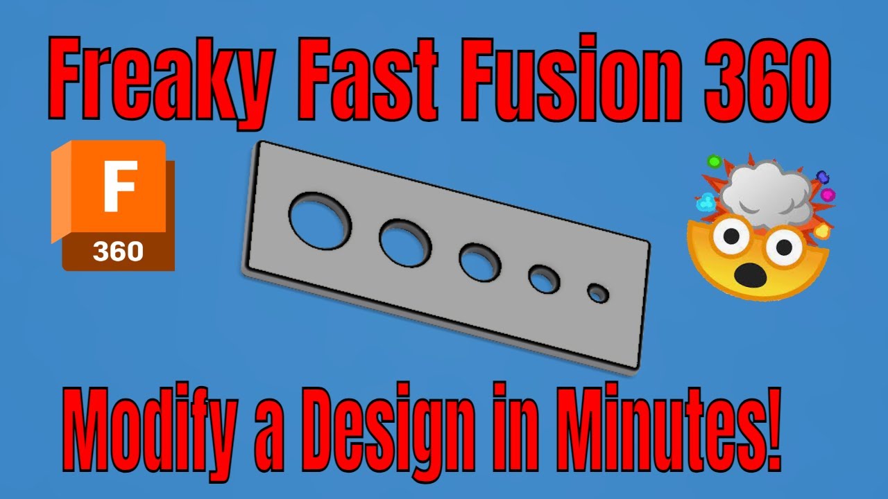 Modify your Fusion 360 Designs for Absolute Beginners! Under 6 minutes ...
