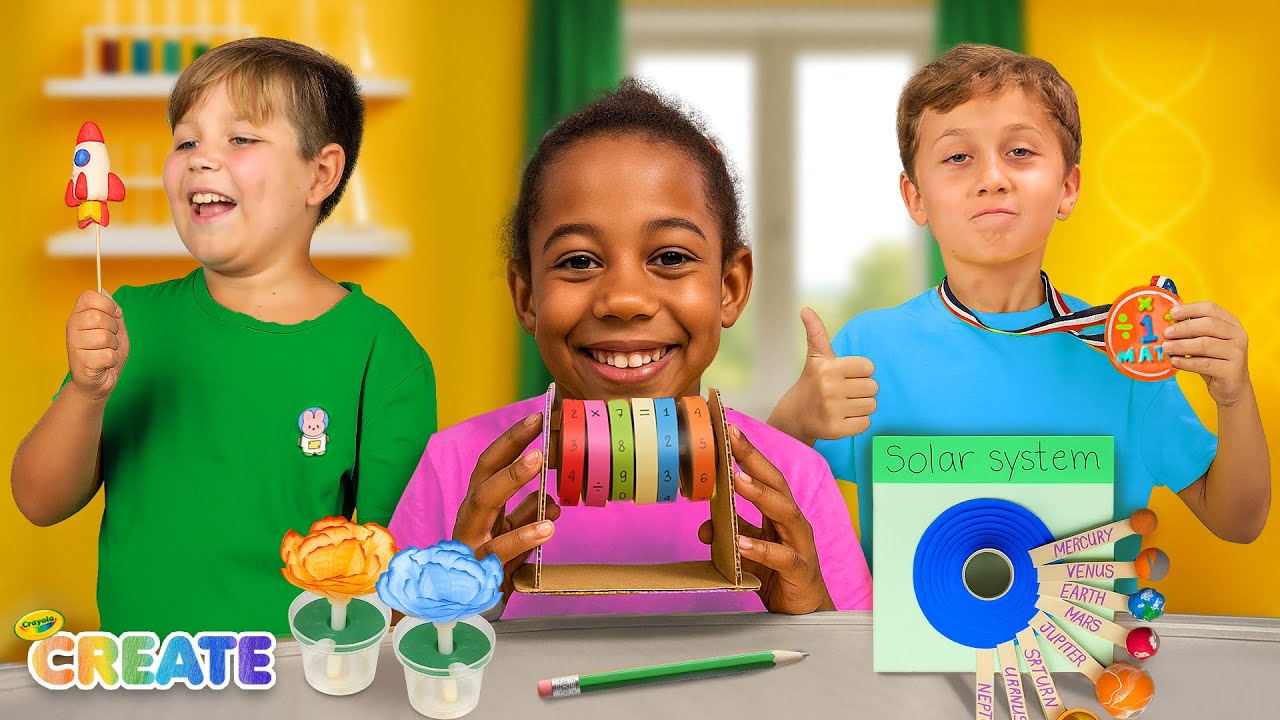 Fun with STEM! 🧠 Science, Math & Space Adventures for Kids - YouTube