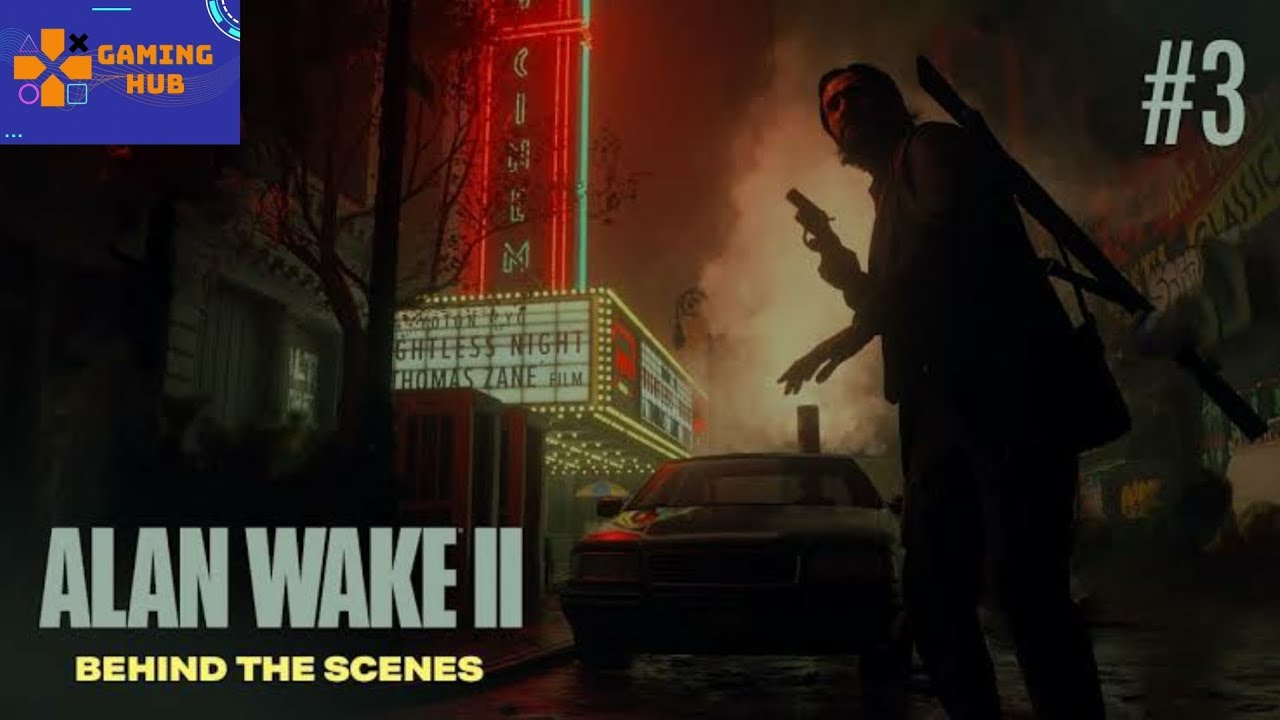 Alan Wake II (2) Official Behind The Scenes 4K | Alan Wake In The Dark ...