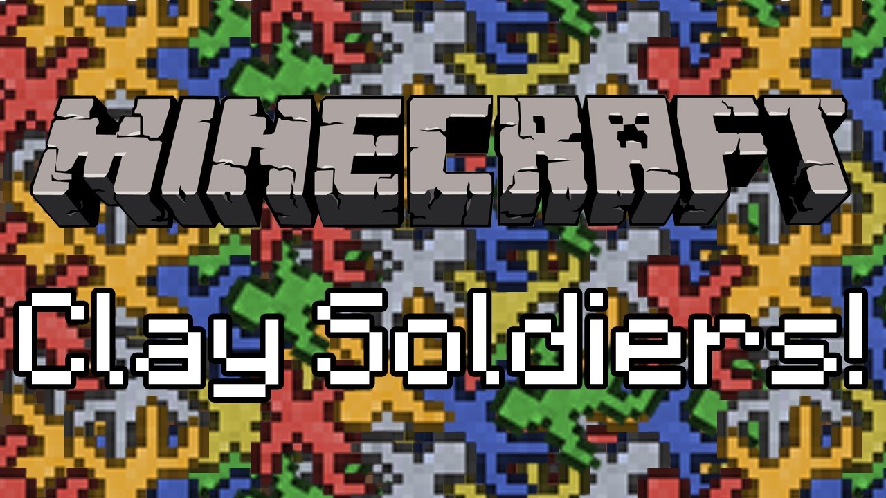 Minecraft: Clay Soldier Mod! (444 Mobs Fight) - YouTube