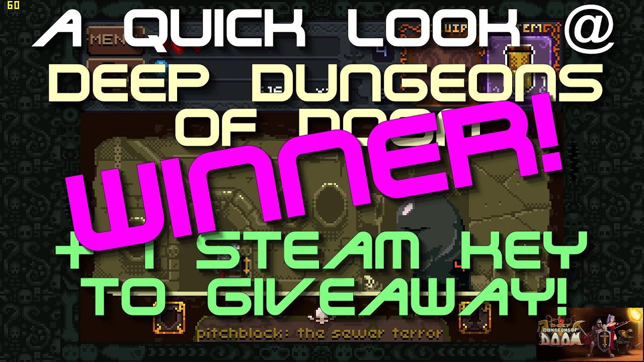 Deep Dungeons Of Doom - Winner! (CLAIMED) - YouTube