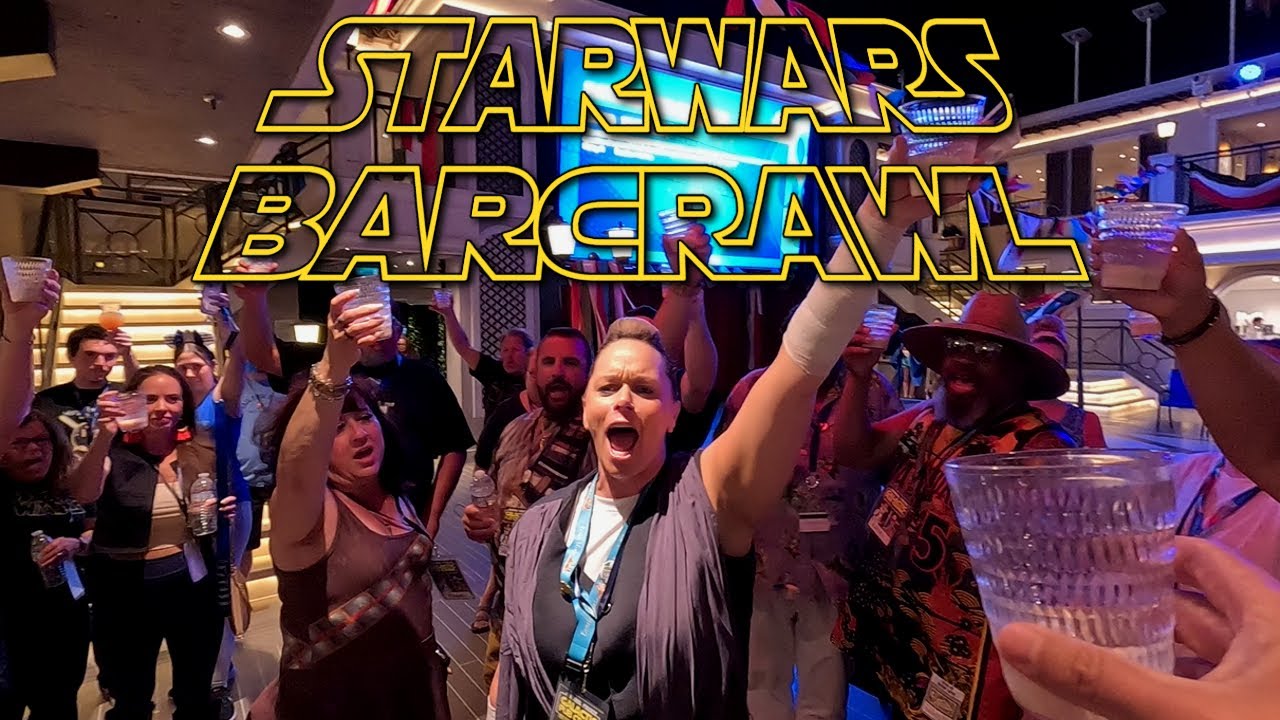 Star Wars Bar Crawl on a Cruise! | Carnival Firenze - YouTube