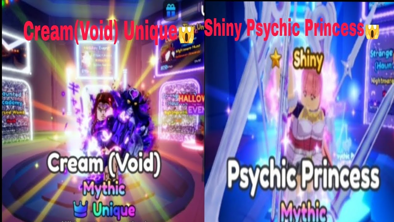 Обзор на Cream(Void) Unique и Psychic Princess - YouTube