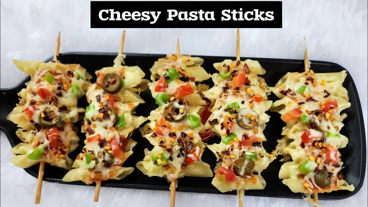 Cheesy Pasta Sticks | Pizza Pasta Sticks | pizza - YouTube