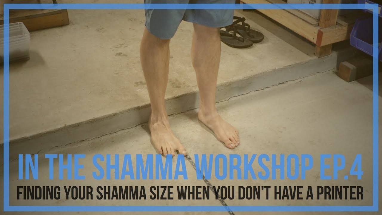 In the Shamma Workshop - Finding Your Shamma Size When You Don't Have A ...