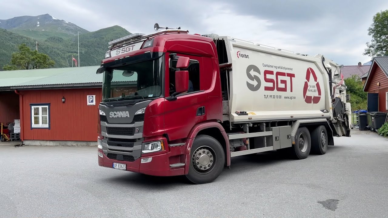 Stordal, Norway - Garbage Truck (2022) - YouTube