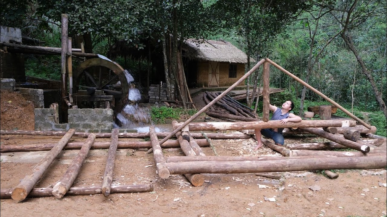 Primitive skills for building factories, sawmills powered by ...
