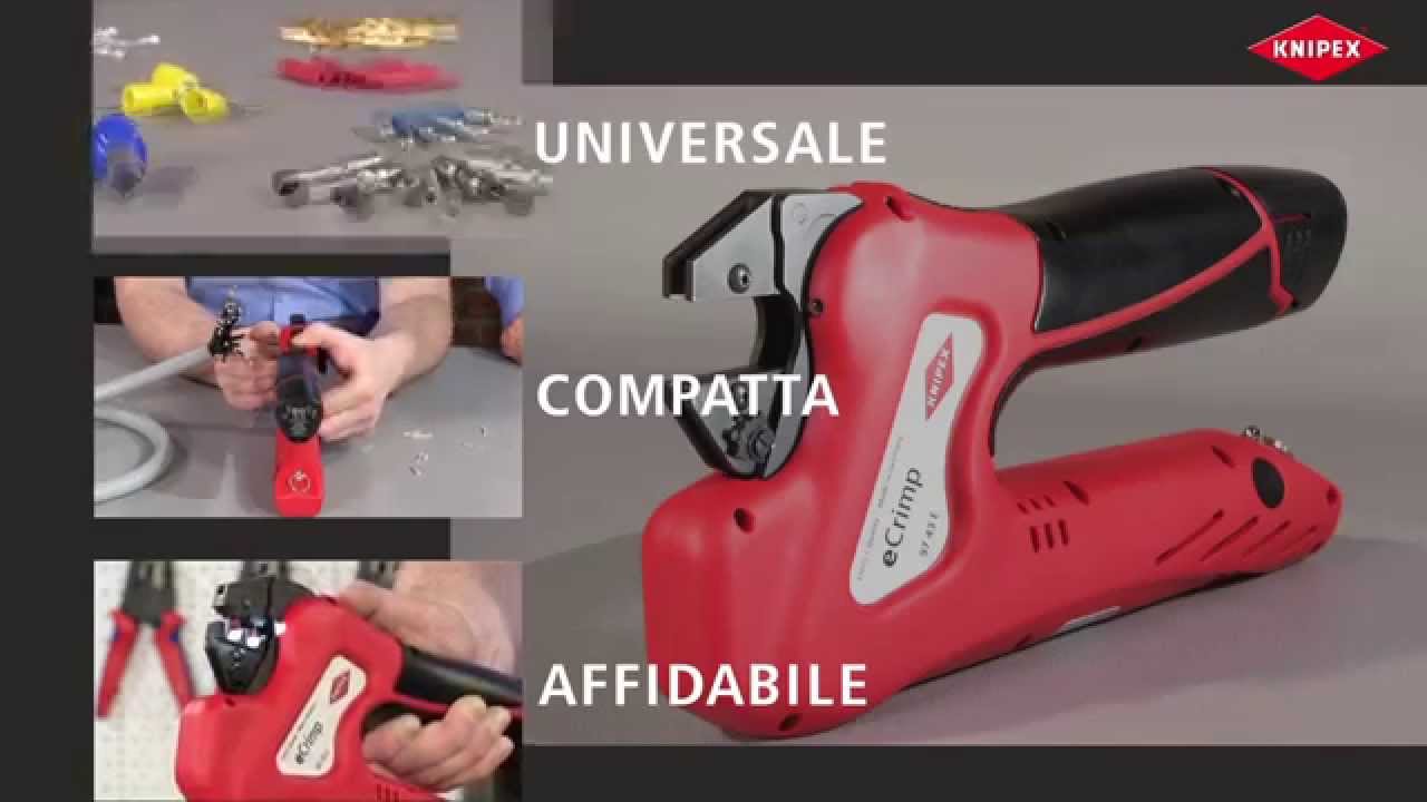 KNIPEX eCrimp (Italiano, versione corta) - YouTube