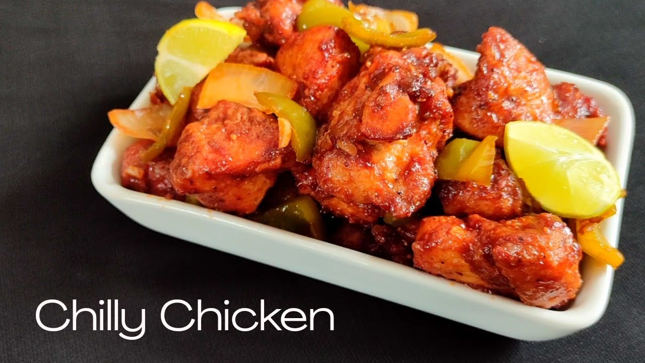 Chilly Chicken Recipe/Restaurant Style Dry Chilly Chicken/Edakkad ...